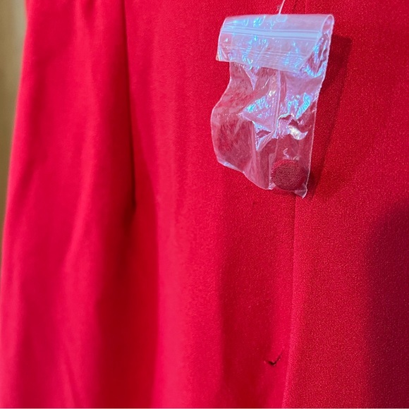 Tobi | Dresses | Sexy Form Fitting Red Maxi Halter Neckline Open Back ...